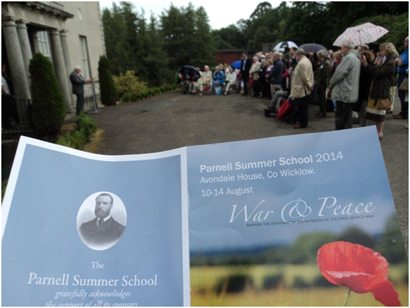 Parnell Summer School - Avondale House: 10 to 14 August 2014